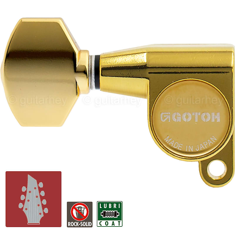 NEW Gotoh SG360-07 Tuners 7-String Small Tuning Keys L3+R4 | Reverb