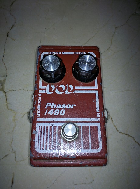 DOD Phasor/490 1980s Burnt Red | Reverb