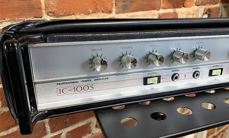 HH IC100s Vintage Amplifier Head 70's (Inc HH Cover) | Reverb
