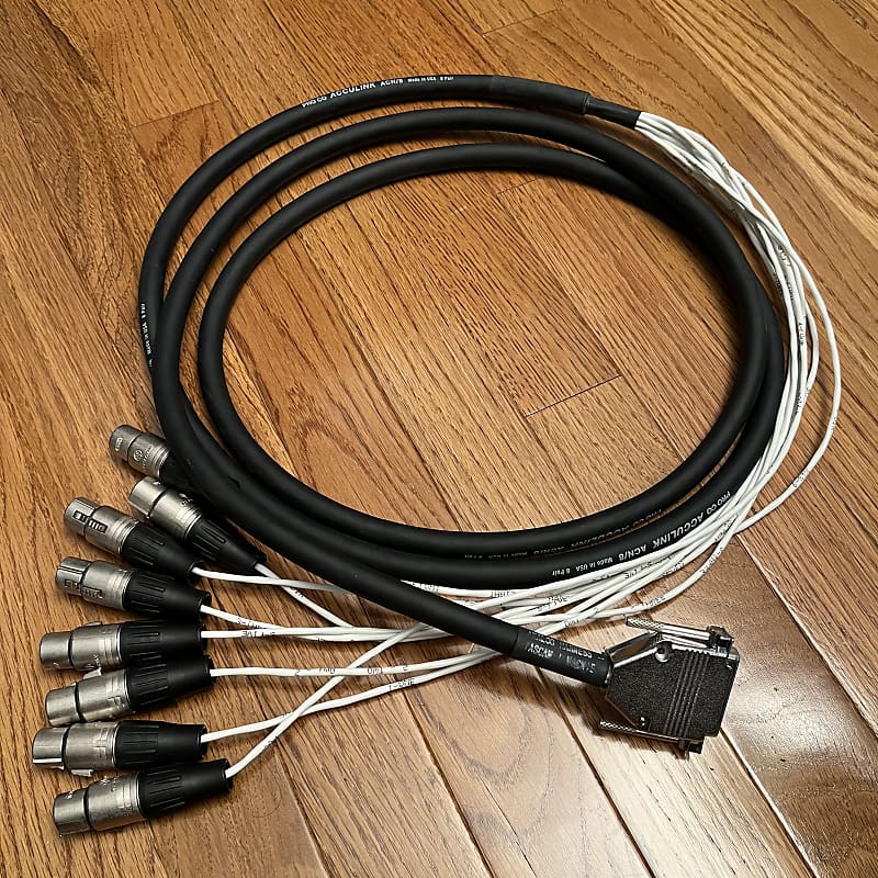 Pro Co DA88XF-10 8-channel DB25 to XLR Female Snake - 10 foot | Reverb