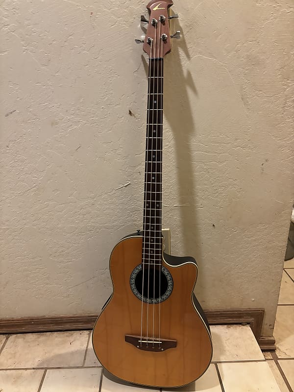 Ovation Celebrity CC-174 - natural with hard case and preamp | Reverb