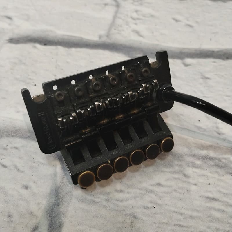 Floyd Rose II Vintage Black Tremolo Unit W/Bar | Reverb