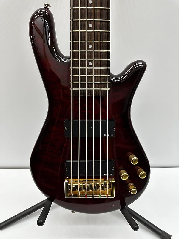 Spector legend 6 2000s - black cherry | Reverb