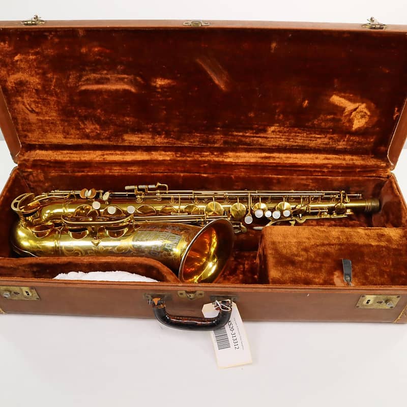 King Super 20 Silversonic Tenor Saxophone with Full Pearls SN | Reverb