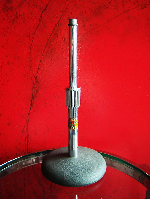 Vintage 1950's Atlas Sound DS7 microphone desk stand DS5 DS6 | Reverb
