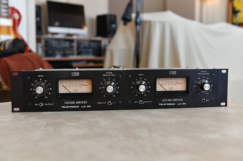 UREI TELETRONIX LA3A Racked Pair | Reverb