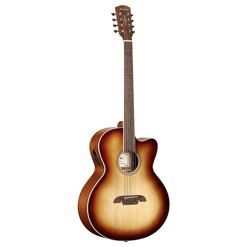 Alvarez ABT60ce-8SHB Artist Series Baritone 8-String Acoustic | Reverb