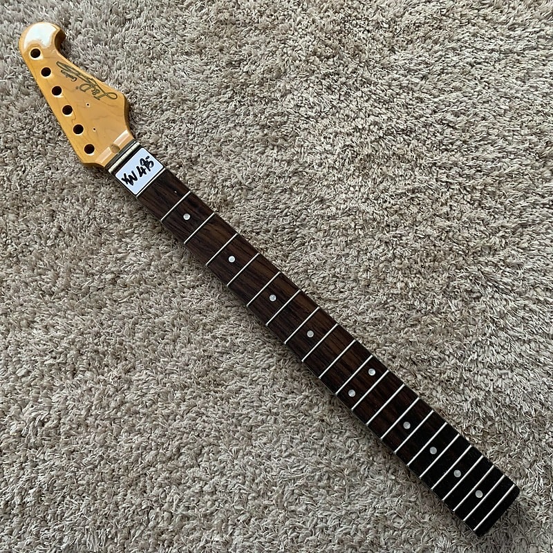 Maple Wood Strat Style Guitar Neck, and Rosewood Fingerboard | Reverb