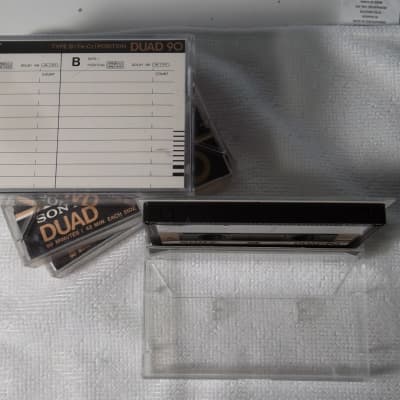 1-1980 Sony Duad 90 Super Rare FeCr Ferro Chrome 90 Excellent | Reverb