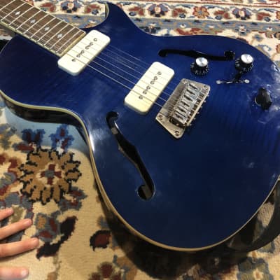 Epiphone Blueshawk Deluxe, P-90 Pro Pickups, Varitone Knob, | Reverb