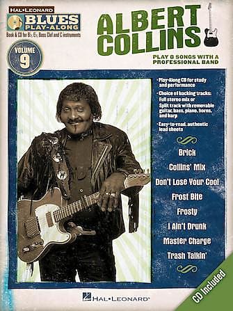 Albert Collins Blues Play-Along Volume 9 Softcover with CD | Reverb