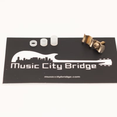 Three String Tree, String Retainer (Aged Nickel) | Reverb