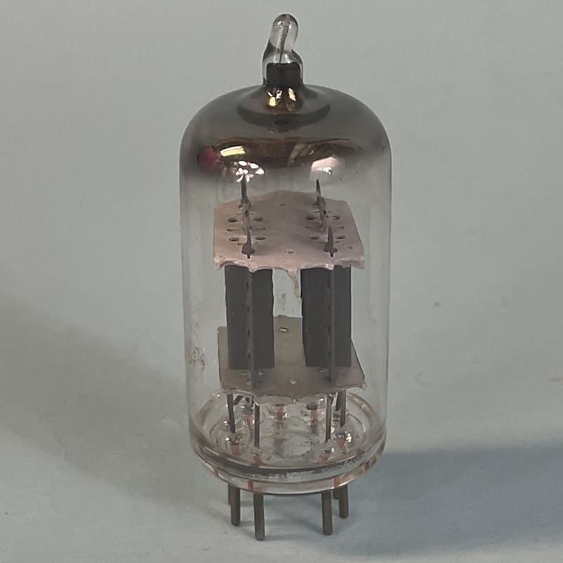 1960s RCA 12AX7 ECC83 7025 Vintage Short Plate Ribbed Preamp | Reverb