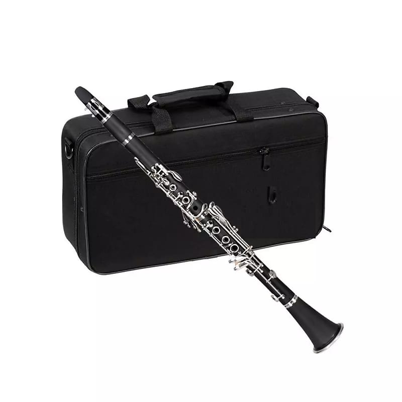 17 Key Bakelite Nickel-Plated Black Student Bb Clarinet For | Reverb