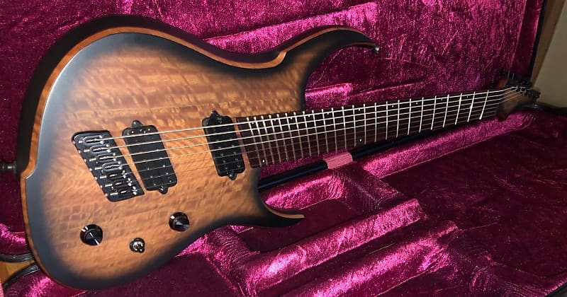 KrashBurn 7 string Multiscale Guitar -SALE- | Reverb
