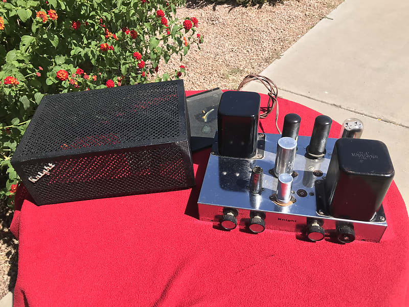 Knight Vintage Knight Tube Power Amp Amplifier Mid Century | Reverb