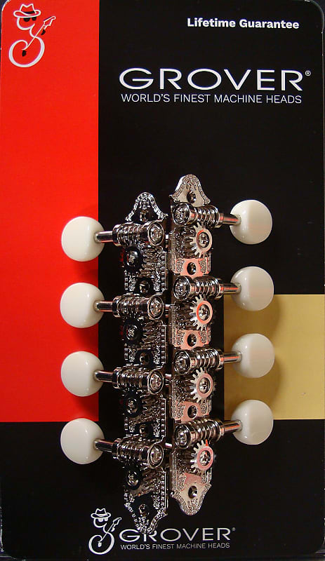 Grover 409NW 409 Series “A” Style Mandolin Tuning Machines, | Reverb