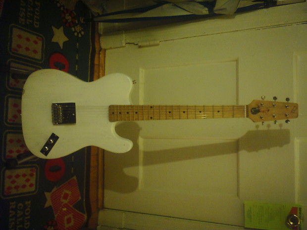 Cozart Snakehead telecaster white | Reverb