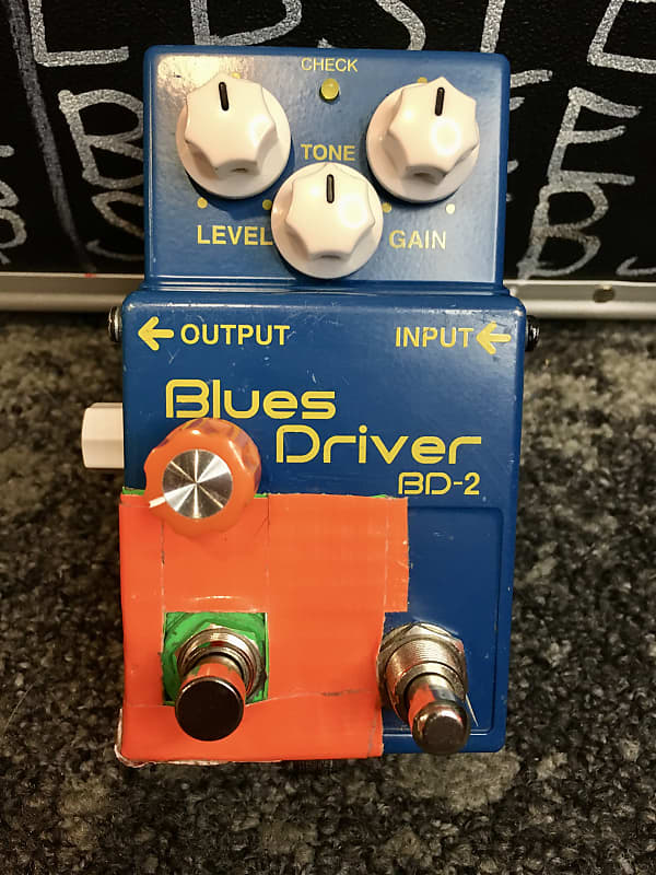Boss Blues Driver BD-2 Modded 2023 - Blue | Reverb
