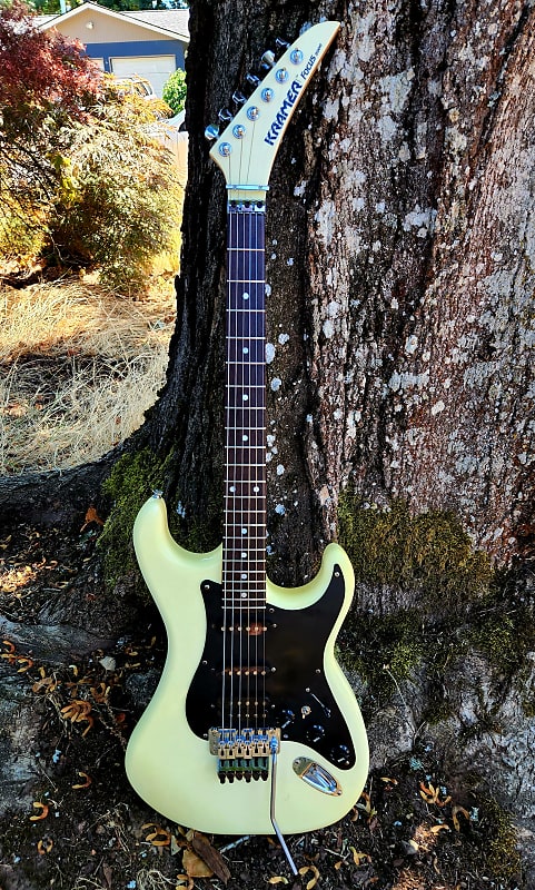 Kramer Focus 3000 1987 - Vintage White MIJ | Reverb