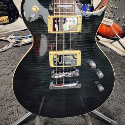 ESP LTD AX-401 FM See Thru Black | Reverb