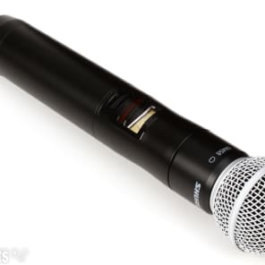 Shure QLXD2/SM58 Wireless Handheld Microphone Transmitter - | Reverb
