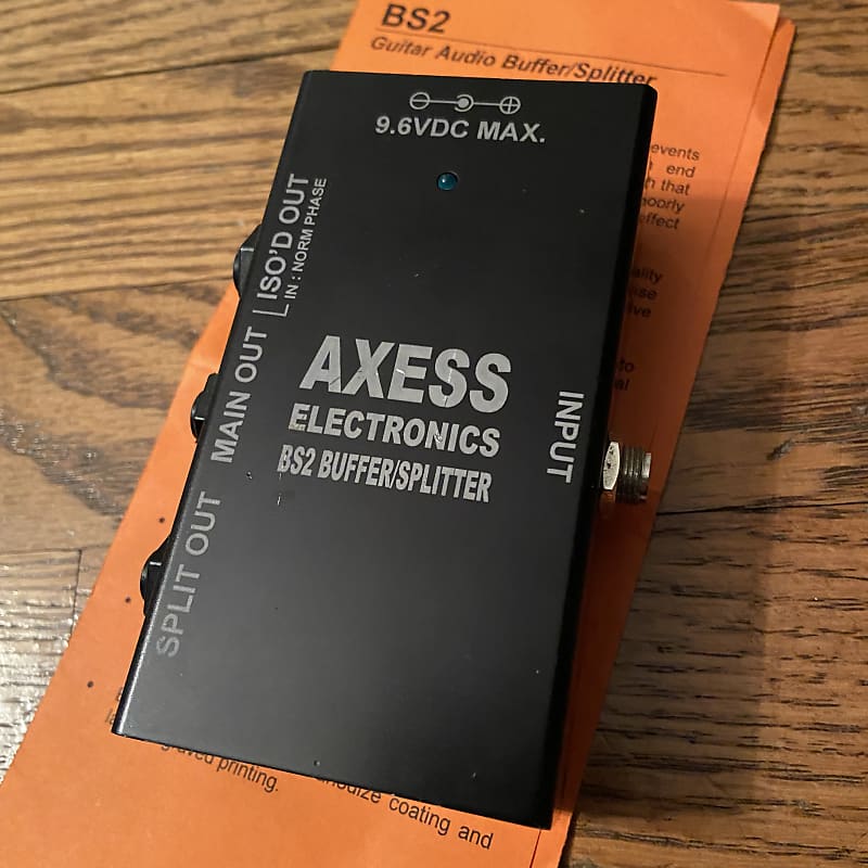 Axess BS2 Buffer Black with instructions | Reverb