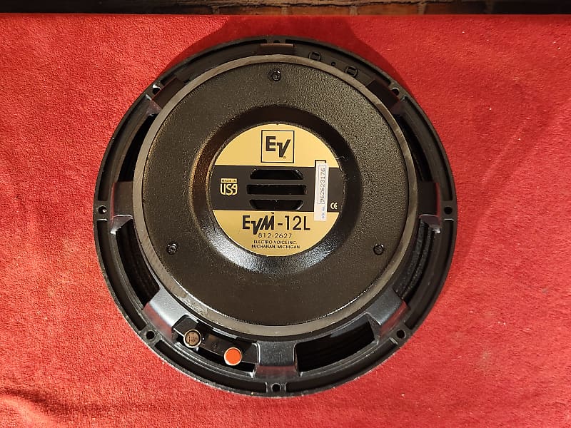 Electro-Voice EVM12L Classic Lead 200W 8-Ohm Speaker Gold | Reverb
