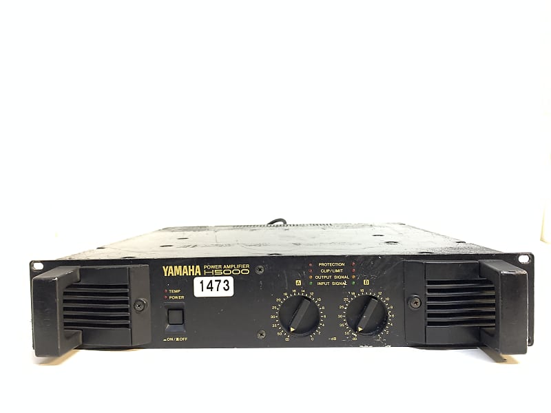 Yamaha H5000 Power Amplifier #1473 (ONE) | Reverb