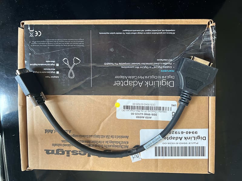 Avid DIGILINK ADAPTER 12" - Black | Reverb