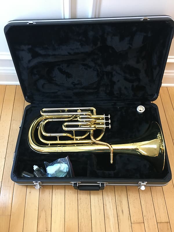 Jupiter Baritone Horn JBR360 - Yellow Brass Lacquer | Reverb