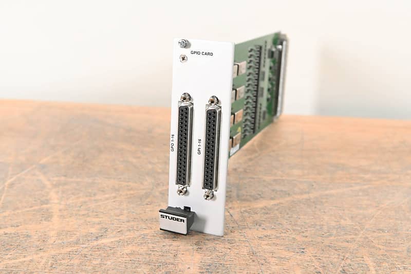 Studer GPIO Card GPIO Card with Relay Outputs CG01HBG | Reverb
