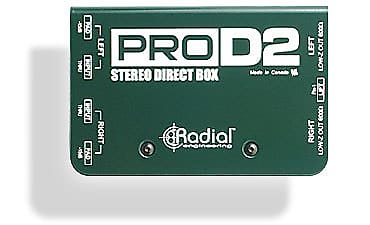 Radial Engineering ProD2 Stereo Passive Direct Box | Reverb