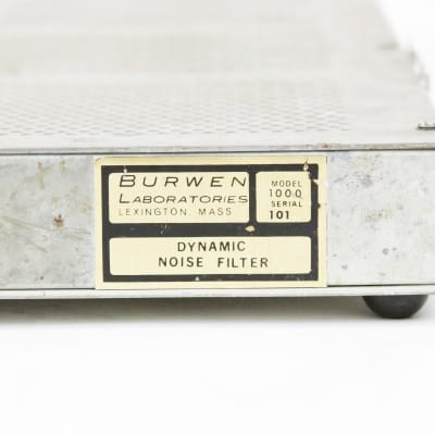 1970s Burwen Laboratories Model 1000 Dynamic Noise Filter DNF | Reverb