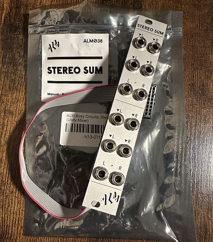 ALM Busy Circuits Stereo Sum Unity Mixer | Reverb