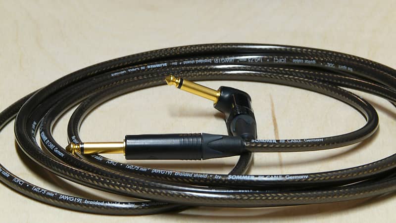 5 metre instrument lead, handwired by Moondot Music | Reverb