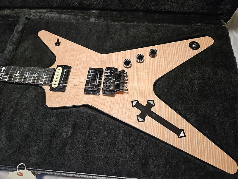 Dean USA Custom Shop Dimebag Southern Cross ML - Flame Top | Reverb