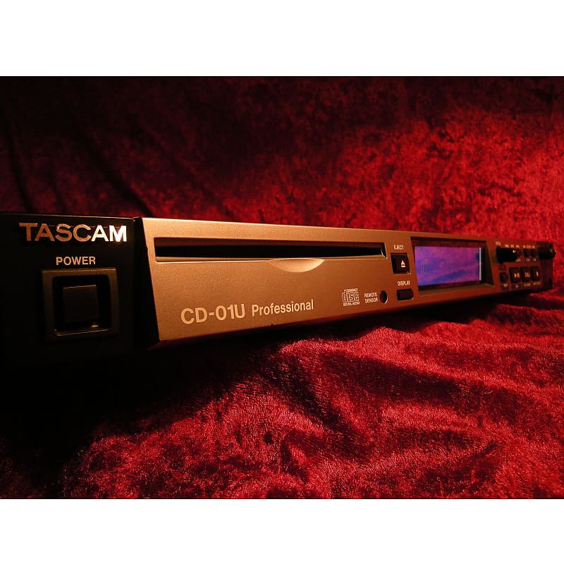 TASCAM CD-01UPRO Professional Rack Mount CD Player w/Remote, | Reverb