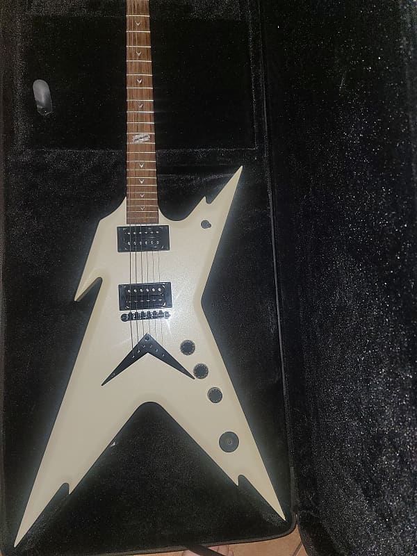 Dean Db razorback 2000s - Pearl white | Reverb