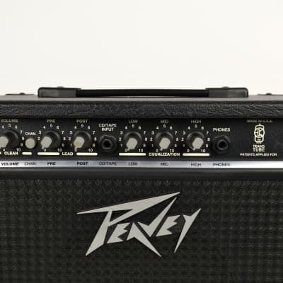 Peavey Rage 158 Guitar Combo Amp Transtube Amplifier Electric | Reverb