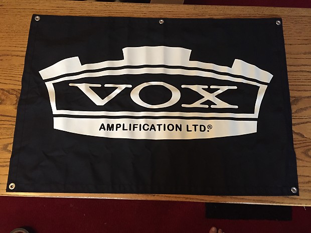 Vox 34" X 24" Banner Flag | Reverb