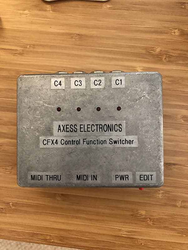 Axess Electronics CFX4 MIDI Control Function Switcher | Reverb