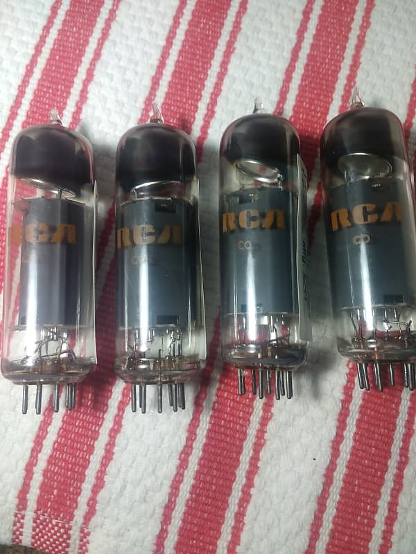RCA 7189 Quad 6BQ5 EL84 Power Tubes | Reverb