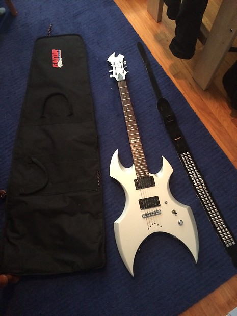 ESP LTD AX-50 Silver Satin | Reverb