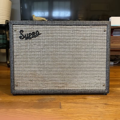 Supro Model 1624 Amplifier Vintage Circa '64 6973 Jimmy Page | Reverb