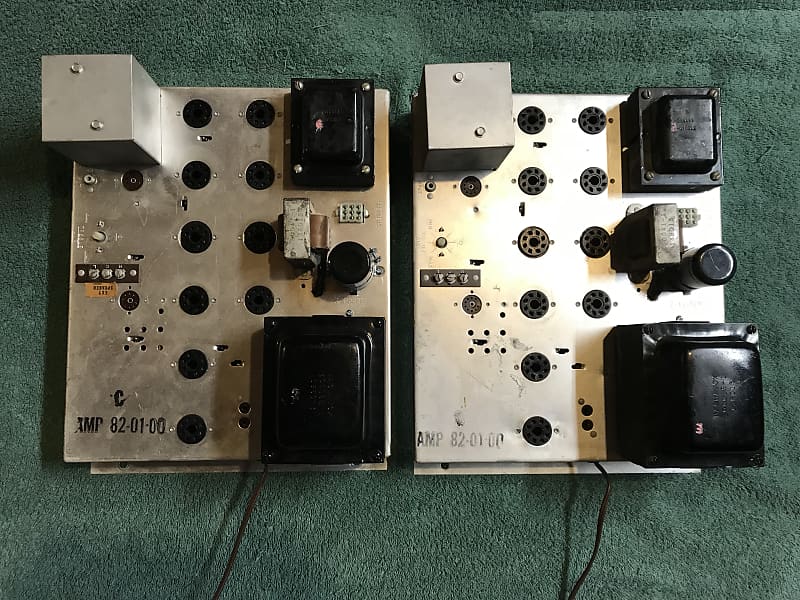 Magnavox Concert Grand Bi-Amped Mono Bloc ALL TUBE Amplifiers | Reverb