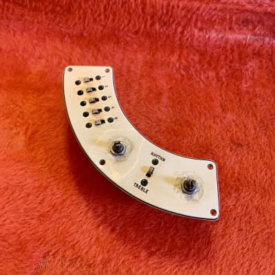 Rickenbacker 4001 bass pickguard & stereo wiring harness 1978 | Reverb