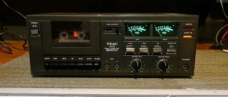 VINTAGE TEAC CASSETTE DECK PLAYER/RECORDER/MADE IN JAPAN/1977 | Reverb