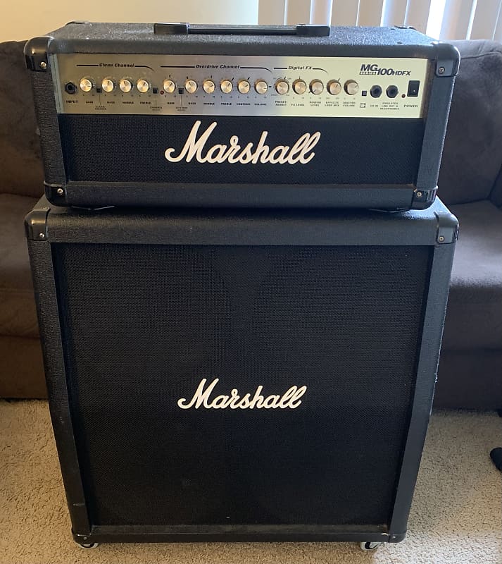 Marshall MG MG100HDFX 2-Channel 100-Watt Solid State Guitar | Reverb