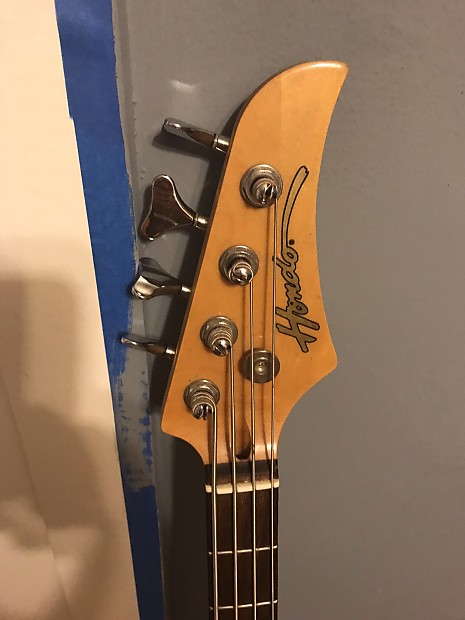 Hondo Bass 80s Black | Reverb